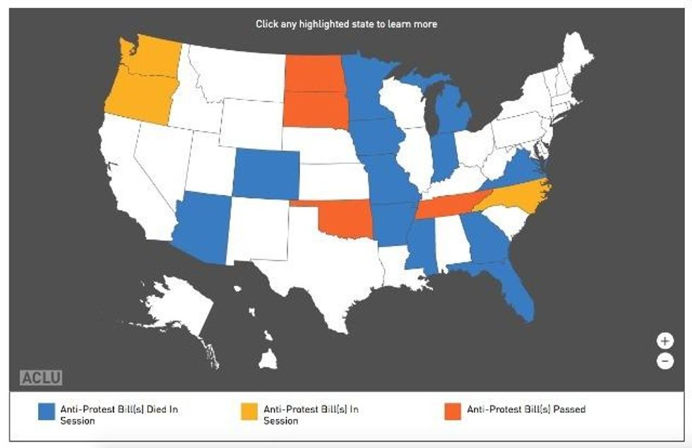 After Charlottesville, Republicans Defend Bills to Protect Drivers Who ...
