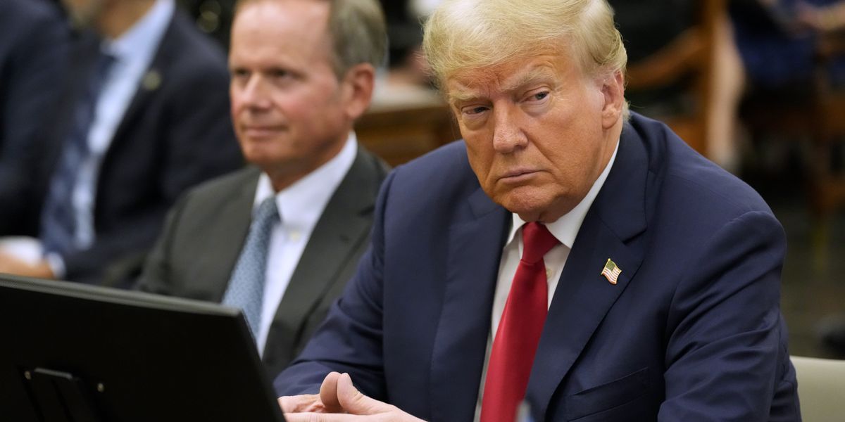Judge In Trumps New York Fraud Trial Issues Gag Order After Former