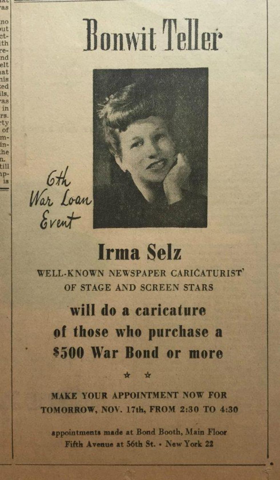 Opinion | A Cheer for Irma the Caricaturist: A Message in a Bottle From ...