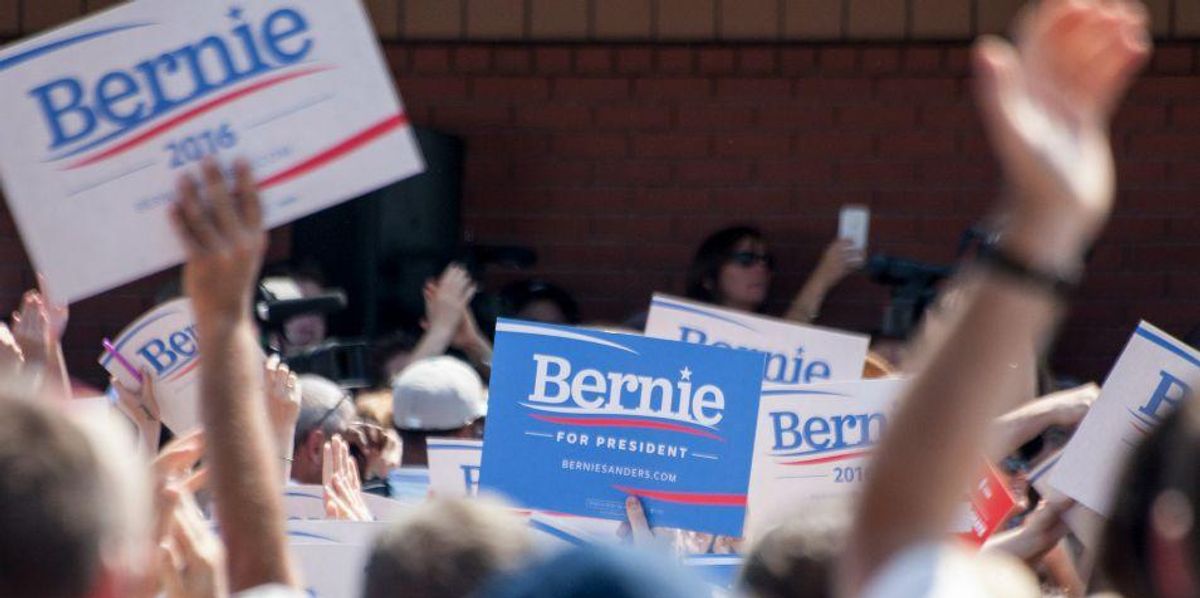 With Voters Feeling The Bern Support For Sanders Gains Momentum