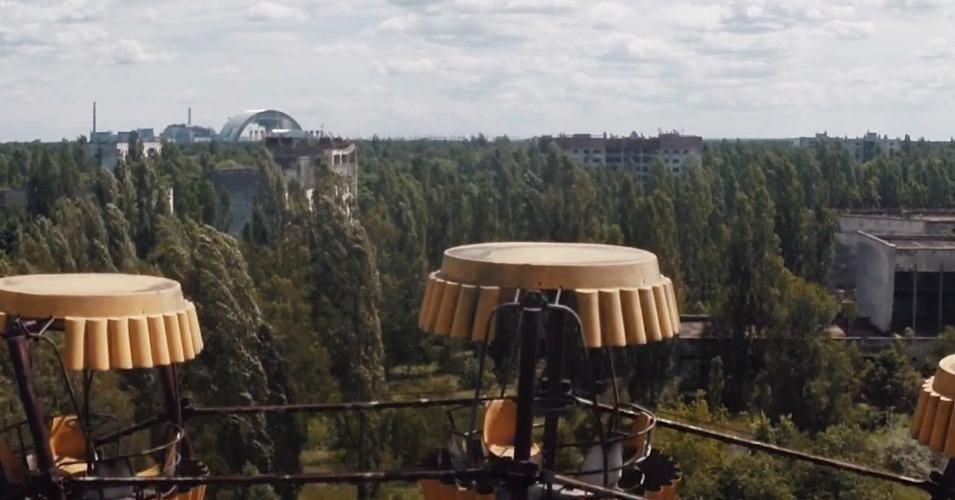 Drone's Eye View Offers Eerie Glimpse of Nuclear Desolation in ...