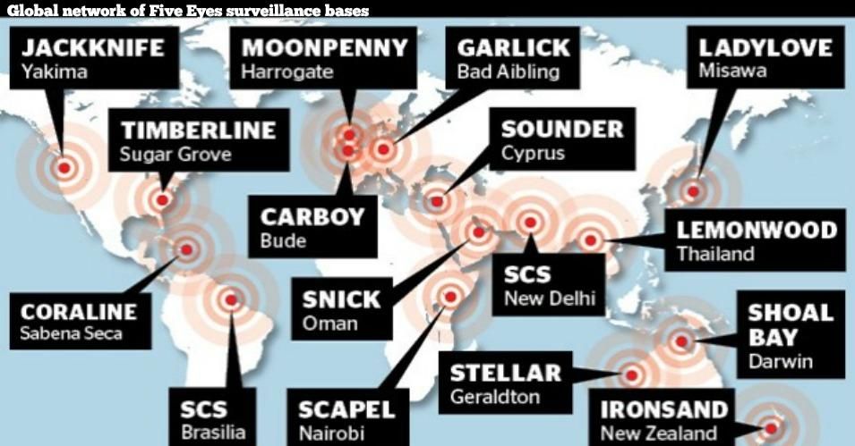 NSA Global Spy Stations Revealed: 'Sniff It All, Collect It All, Know ...