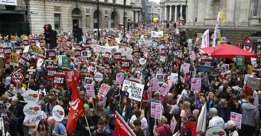 'Austerity Kills': Tens of Thousands March in London Against Brutal ...