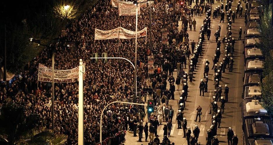 Tens of Thousands in Athens Commemorate Revolt Against US-Backed ...