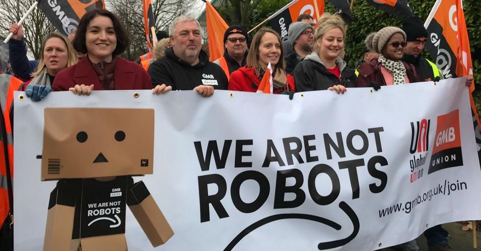 'We Are Not Robots': Amazon Workers Across Europe Walk Out on Black ...