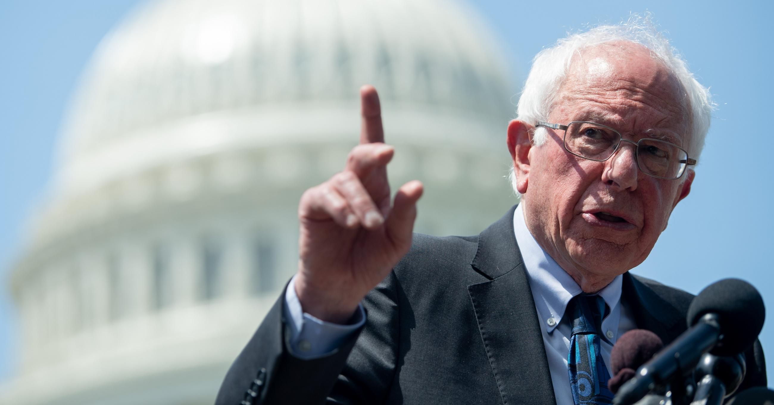 Sanders Says End Filibuster to Combat 'Outrageous' Supreme Court ...