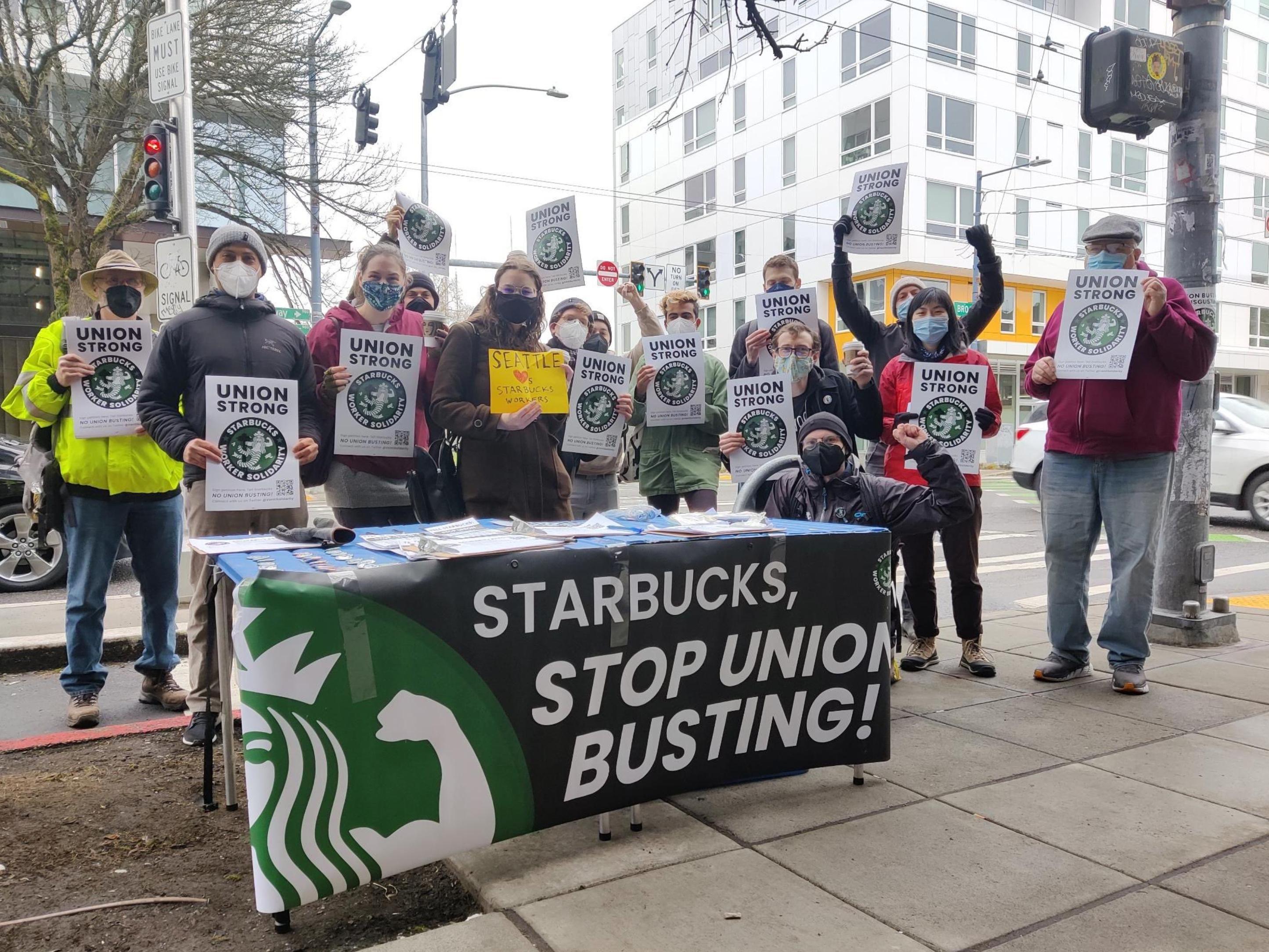 'The Union Once Again Cleans Starbucks' Clock': Worker Wins Against ...