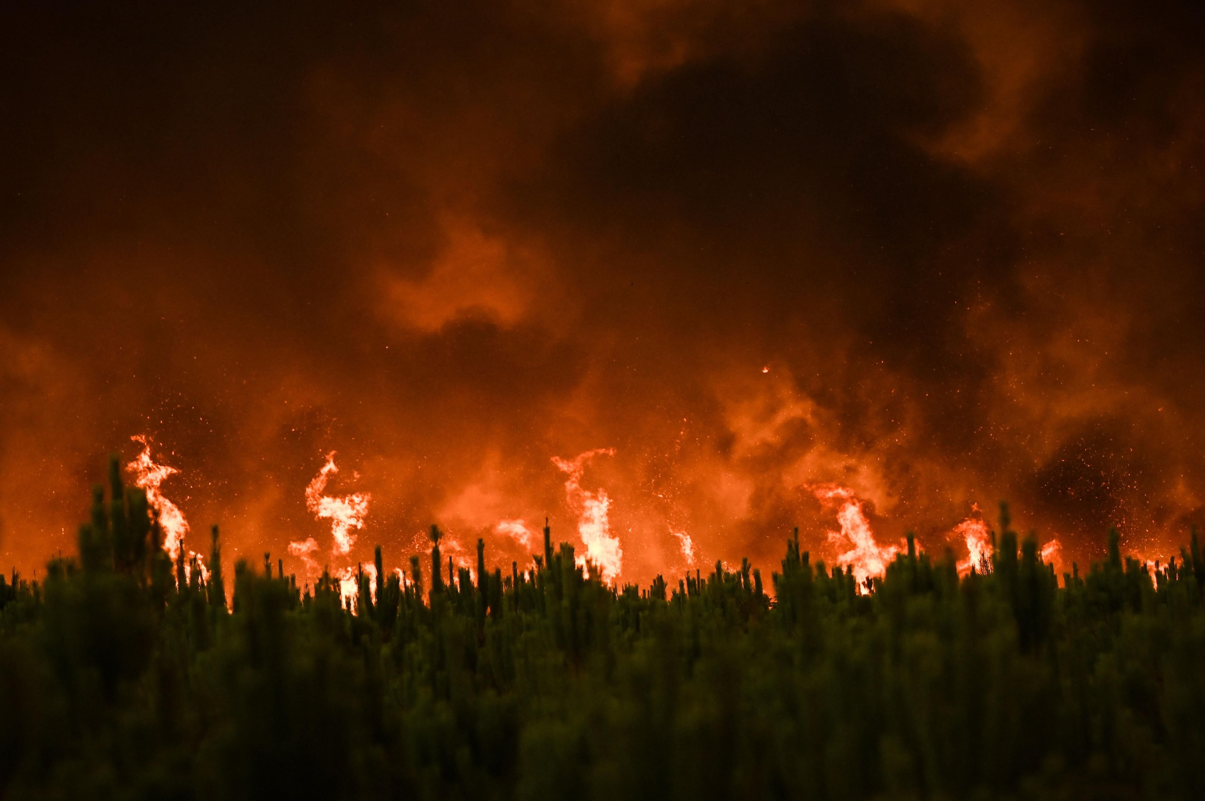 Massive Fires Scorch France as Yet Another Historic Drought Grips Europe