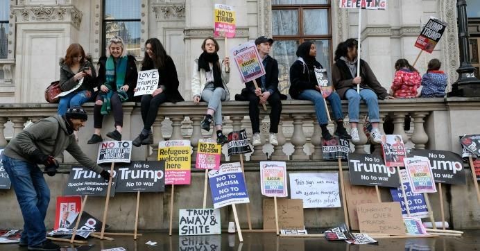 Cowardly Trump Delays UK State Visit to Dodge Protests