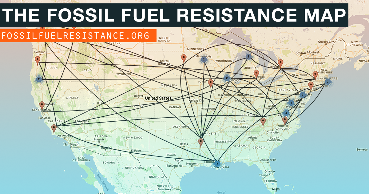 The Fight From Below Seen From Above: New Map Details Local Fossil Fuel ...