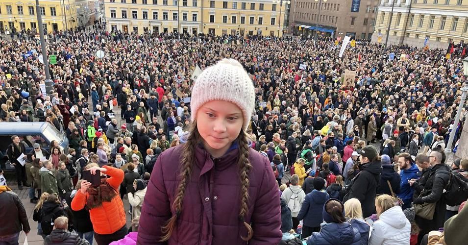 Teen Climate Activist to Crowd of Thousands: 'We Can't Save the World ...