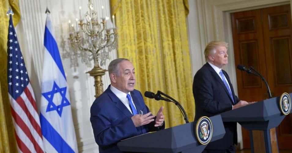 Trump and Netanyahu Cozy Up, Waver on Two-State Solution