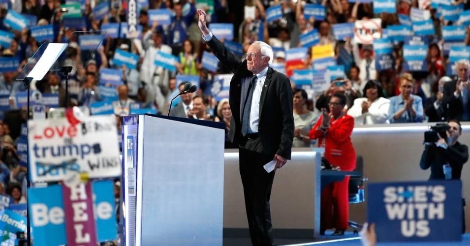 Between Speech and Roll Call Vote, Bernie Sanders Forges Path Forward