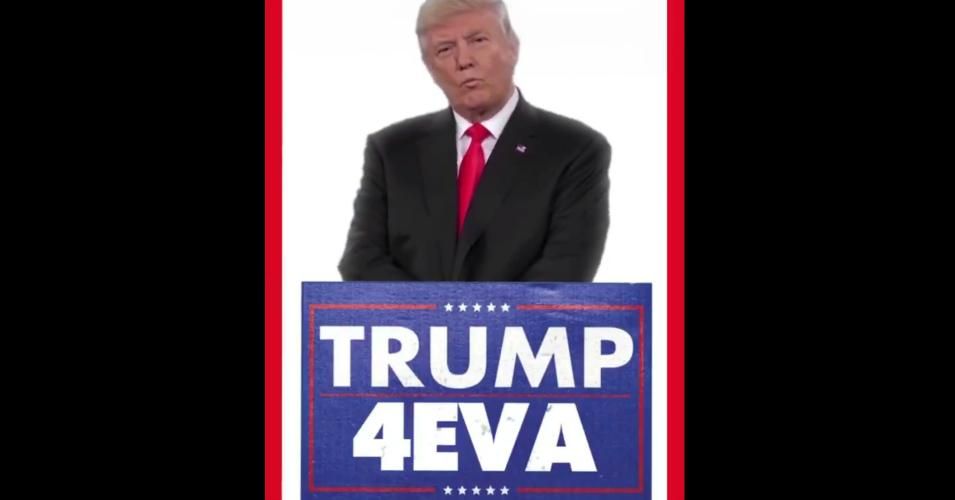 Trolling America, Trump Pins Tweet Showing Him Staying in Power Until ...