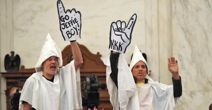 Opinion | Convicted for Protesting Jeff Sessions is No Laughing Matter ...