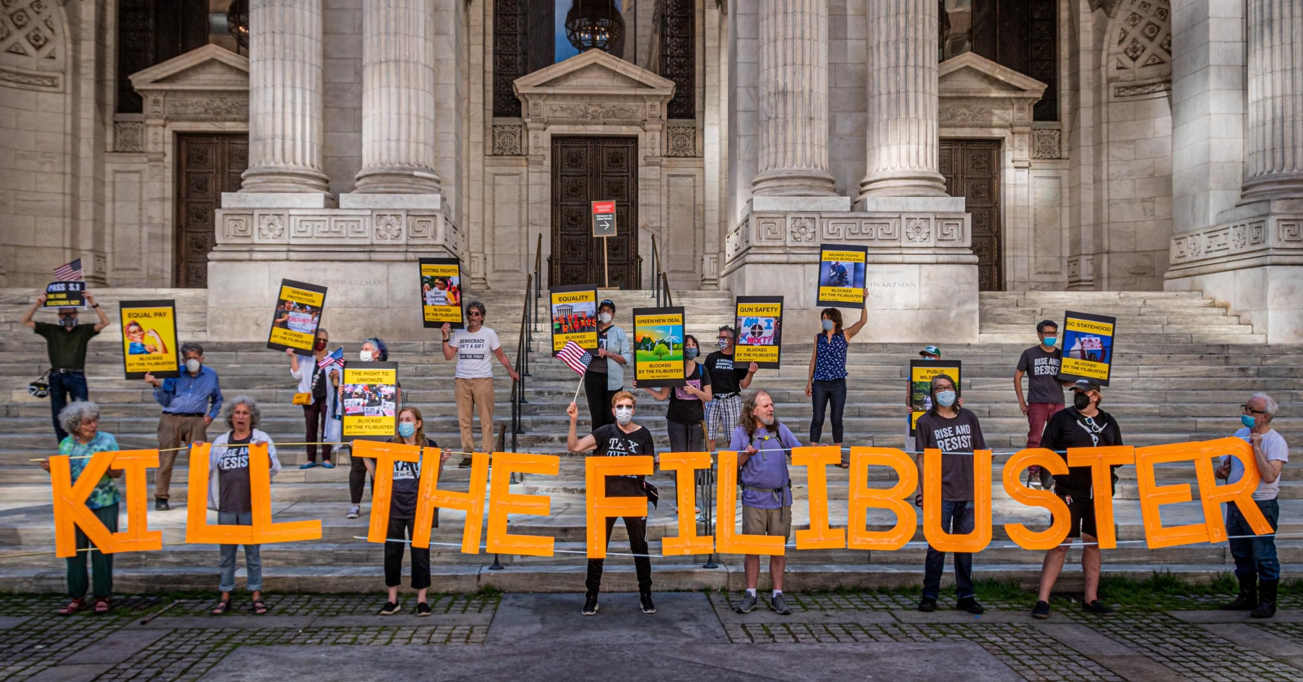 'End the Filibuster': GOP Ready to Tank Even Manchin's Compromise ...