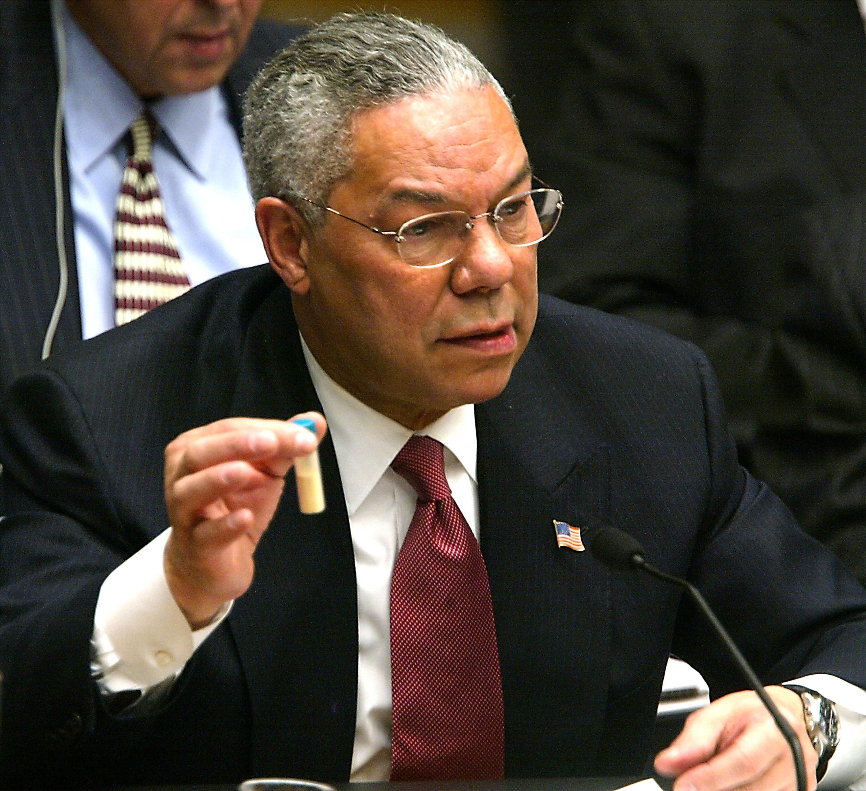 Colin Powell, Who Helped George W. Bush Lie Nation Into Iraq War, Dead ...