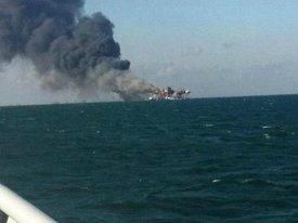 Two Missing, Four Critically Injured in Gulf Oil Rig Explosion